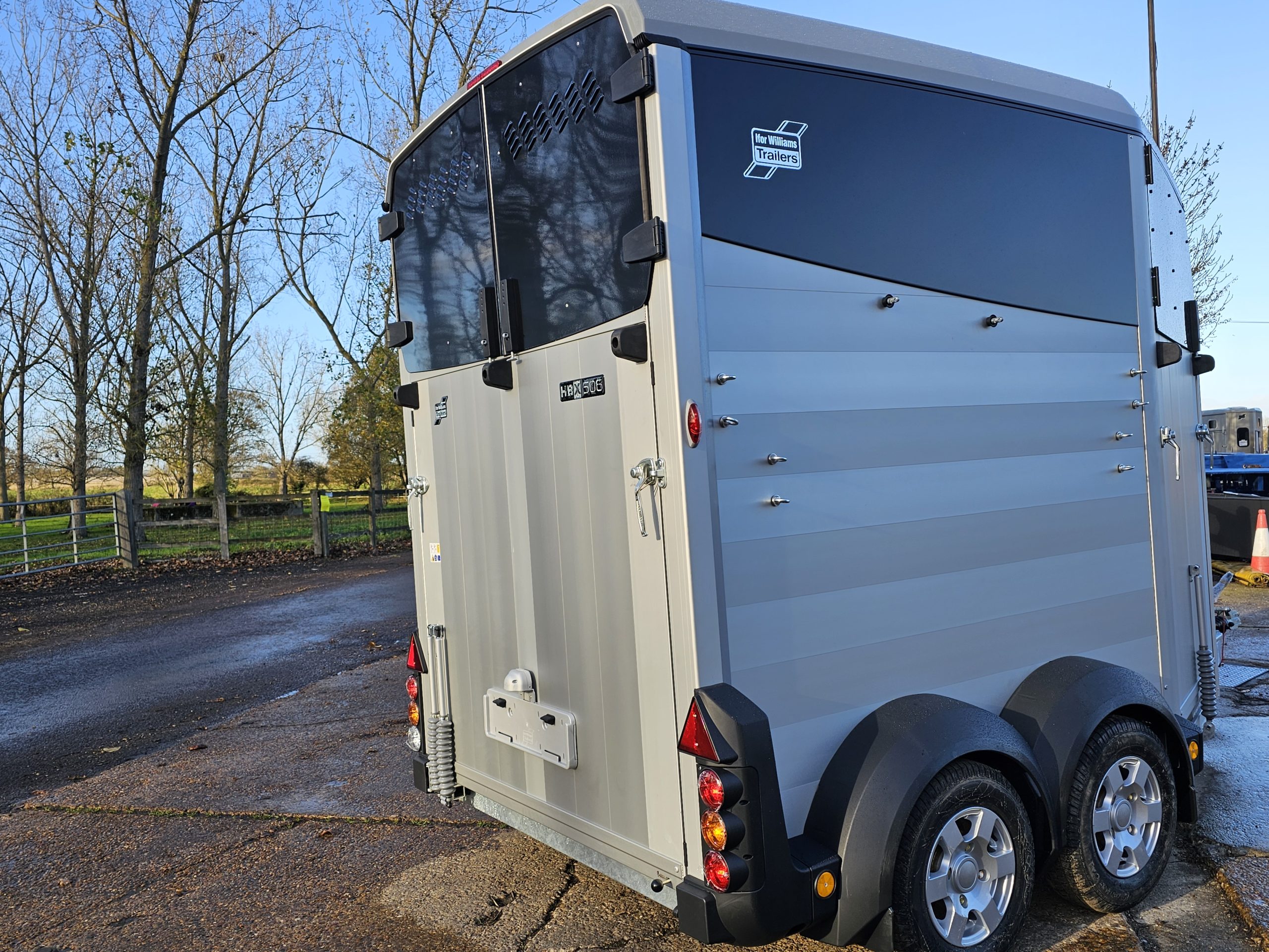 Ifor Williams HBX506 in Silver - SB Trailers - Ifor Williams Distributor